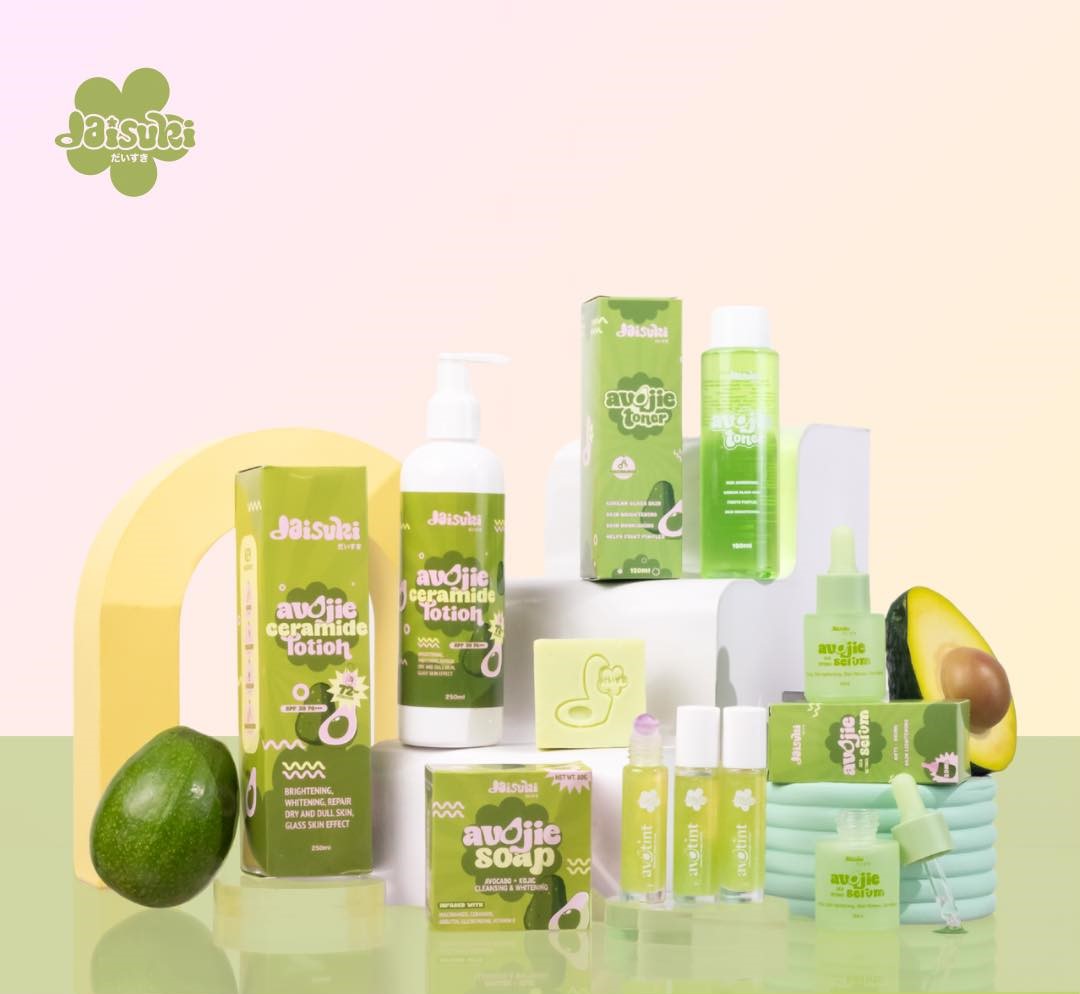 DAISUKI SKIN Avojie Soap Avocado Extract Kojic Ceramide Lotion Serum ...