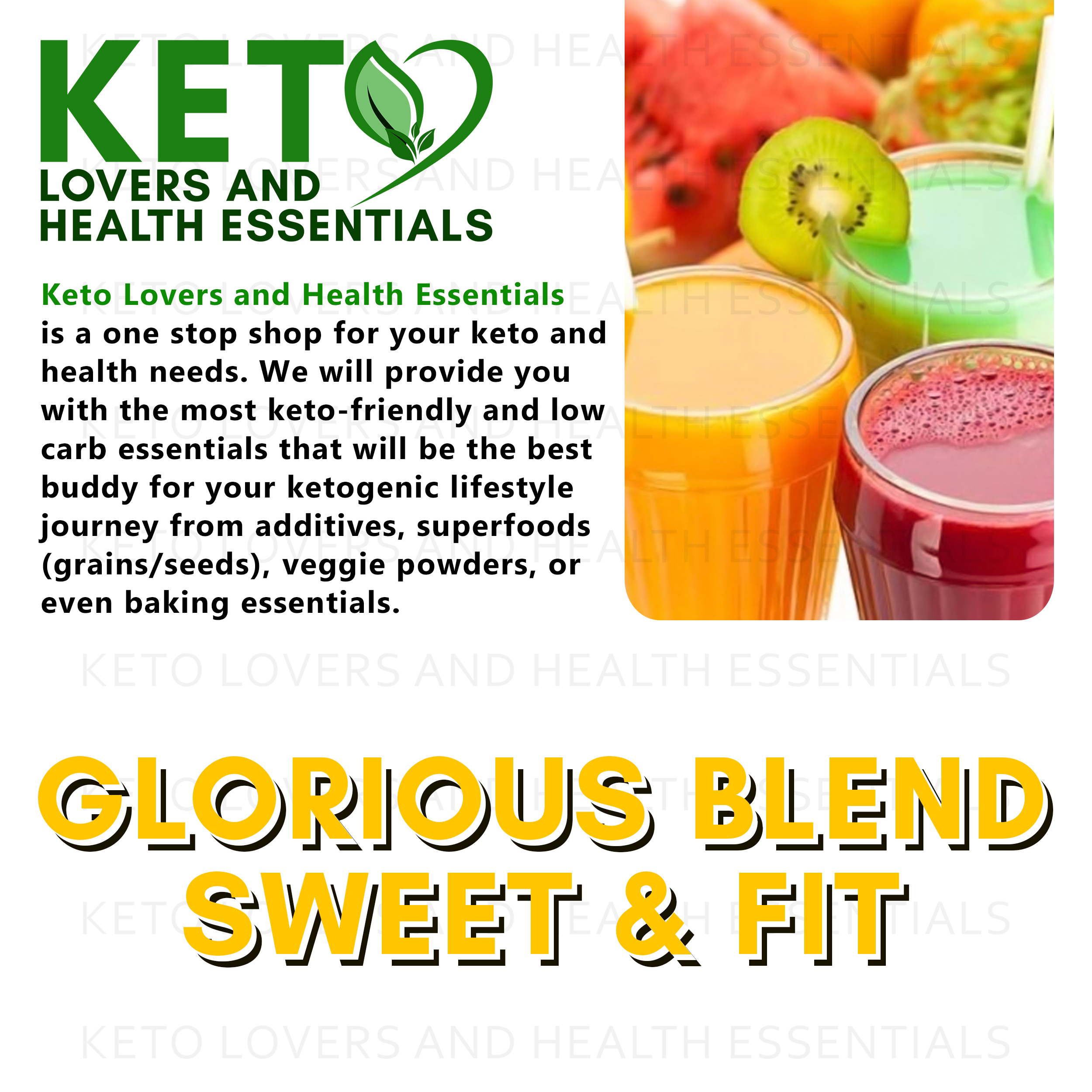Glorious Blend ICED TEA LEMON (360g) — Vitamin C, Non-Acidic, No Sugar ...