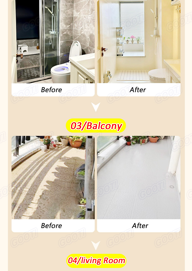 Water Based Ceramic Color Change Tile Paint Renovation Waterproof For ...