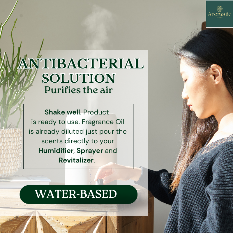 Aromatic PEPPERMINT 1L Water Based Scents for Humidifier, Air Freshener ...