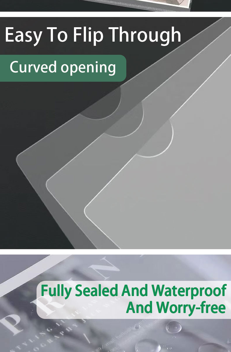 【COD】A3/A4/A5/A6 Card Case /Document Organizer/Photo/Clear Id Case/Id ...