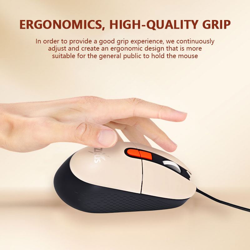 Zeus ZM-20 Ergonomic 4 DPI Adjustment Wired Gaming Mouse 7 Buttons ...