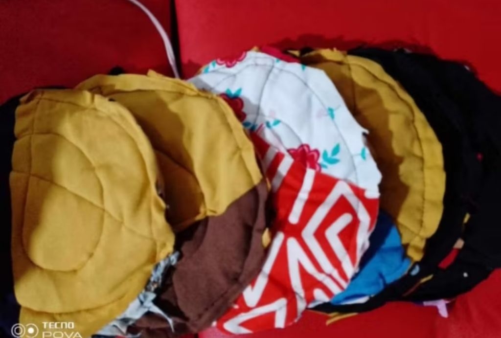 50pcs Basahan round rug basahan na bilog 100%cotton 7 inches diameter ...