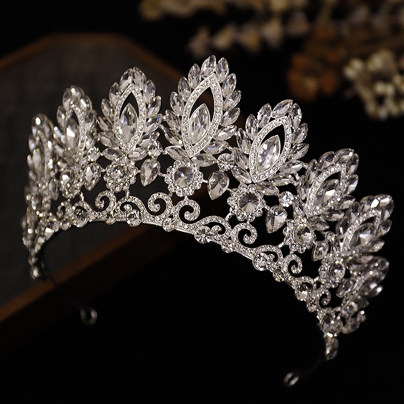 Luxury Rhinestone Pageant Debut Crown Big Miss Global Queen Bridal ...
