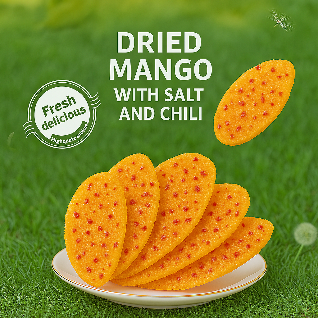Spicy Dried Mangoes Fruits Salt And Chili VIZAFOOD From Vietnam Premium ...