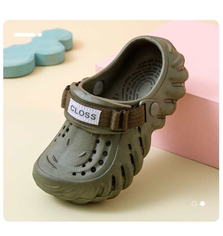 【𝐁𝐅𝐊】Closs Plain Non Slip Sandals For Kids 24-35 | Shopee Philippines