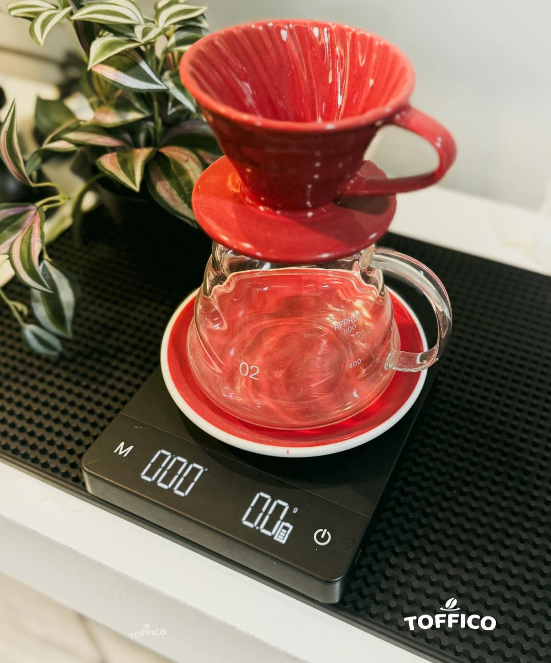 Toffico Premium Timer Scale – Digital Coffee Weighing Scale with Timer ...