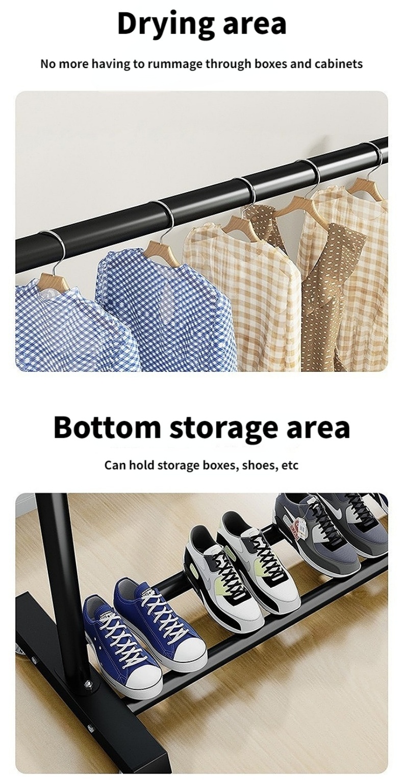 Clothes Hanging Rack Steel Metal Clothes Rack Heavy Duty Sampayan ...