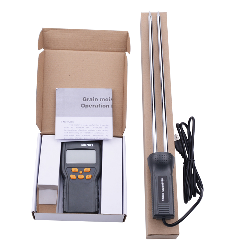 Digital Grain Moisture Meter, Humidity Tester for Contains Wheat Corn ...