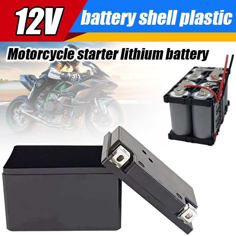 KOLLIEE Motorcycle Battery Case Box YT4 YTX4L (NO BATTERY) for DIY ...