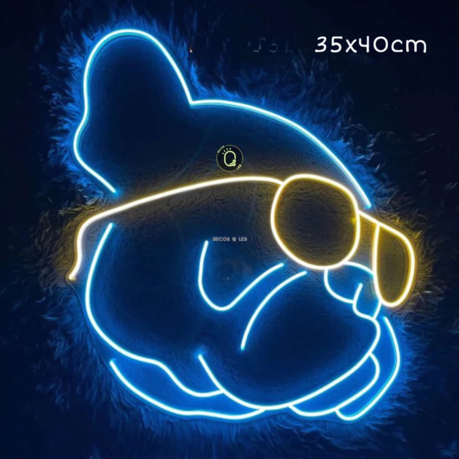 LED Neon Lights Animal For Room Decor, Aesthetic Waterproof Bedroom ...