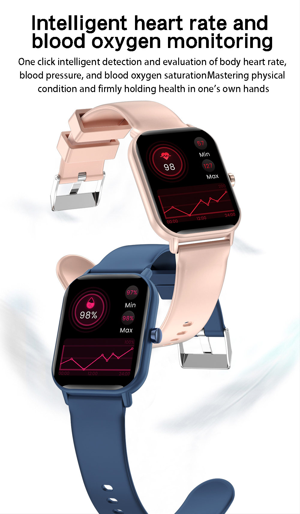 EYD GTS Smart Watch Video Call Helper Sport Mode Health Care IOS ...