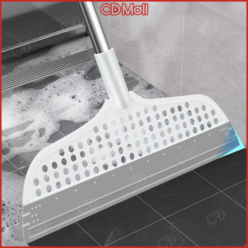 CD Silicone Broom Bathroom Wiper Map Floor Cleaning Silicone Mop ...