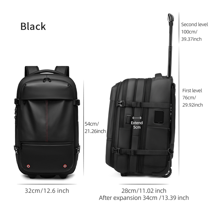SEACHOICE 2-in-1 Multifunction Waterproof Trolley Backpack Vacuum Bag ...