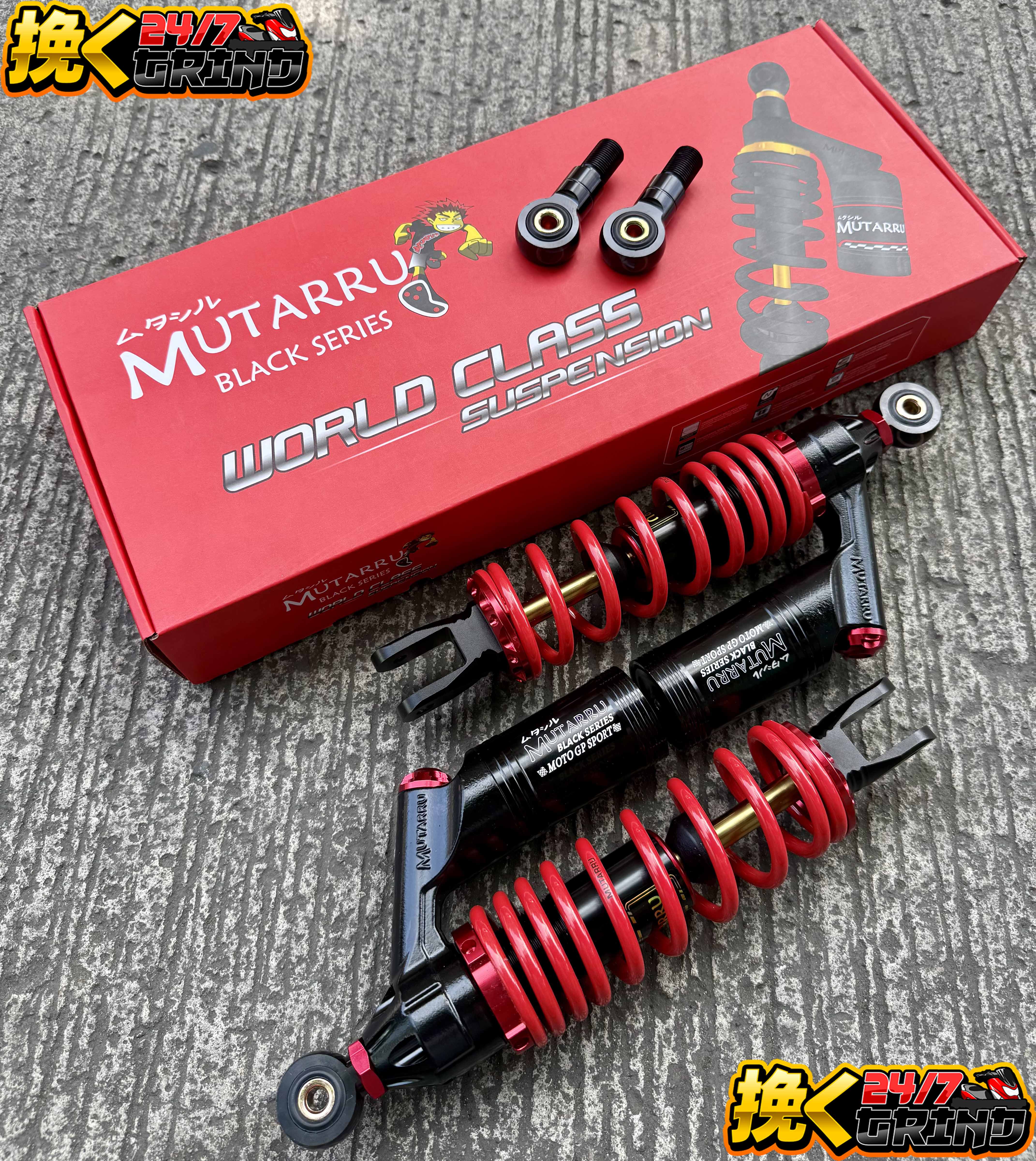 MUTTARU Rear Shock 285mm-305mm MOTO GP For Nmax v1 v2 / Aerox v1 v2 ...