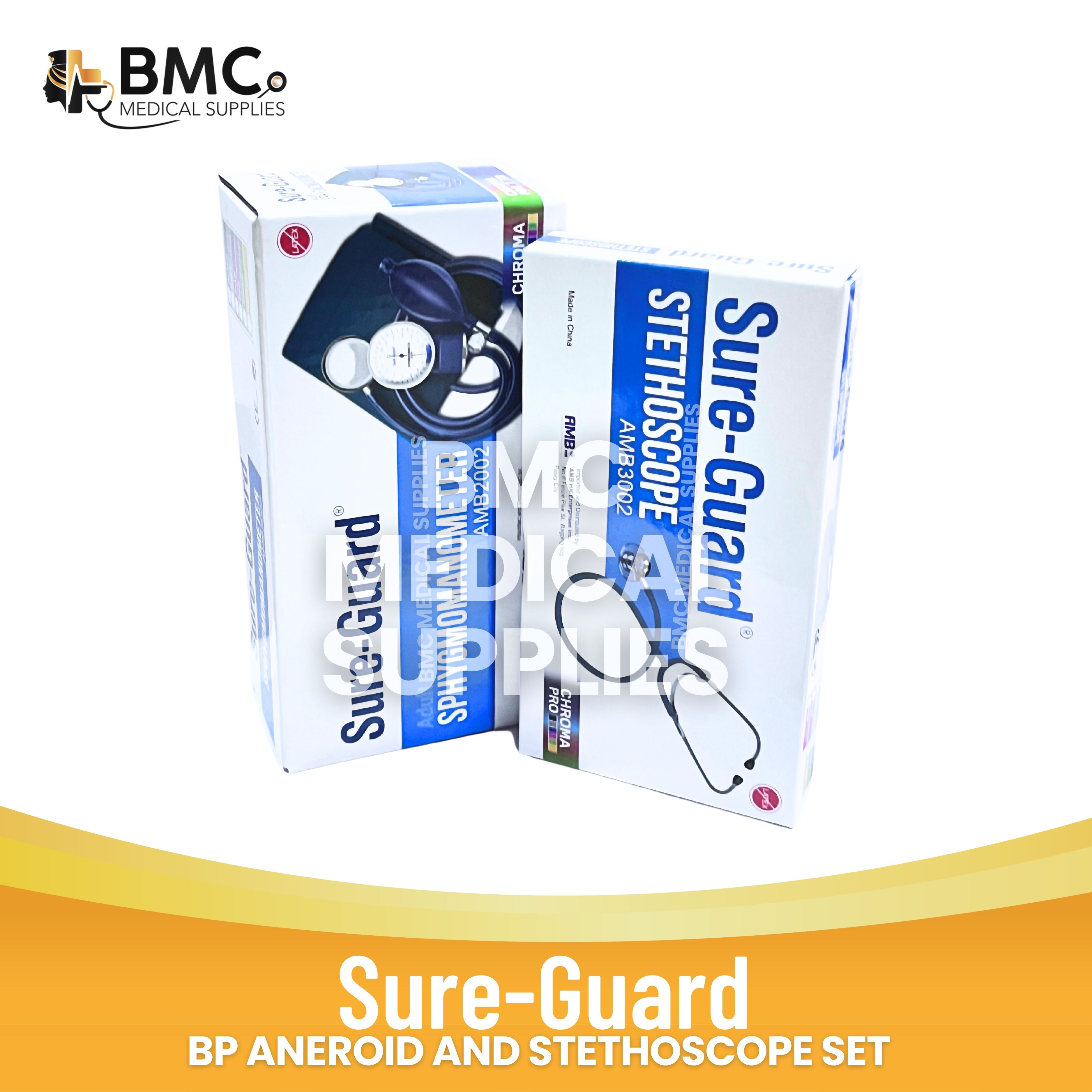 Sureguard - BP Blood Pressure Sphygmomanometer and Stethoscope Manual ...