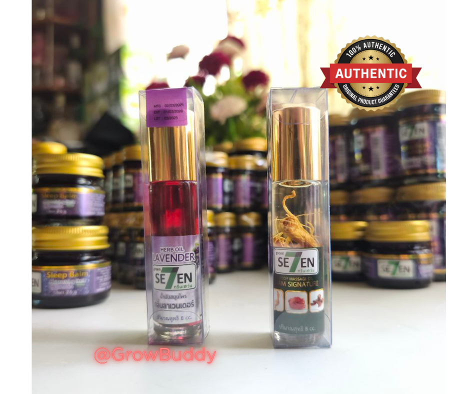 Authentic Green seven se7en 7 lavender siam signature original Thailand ...