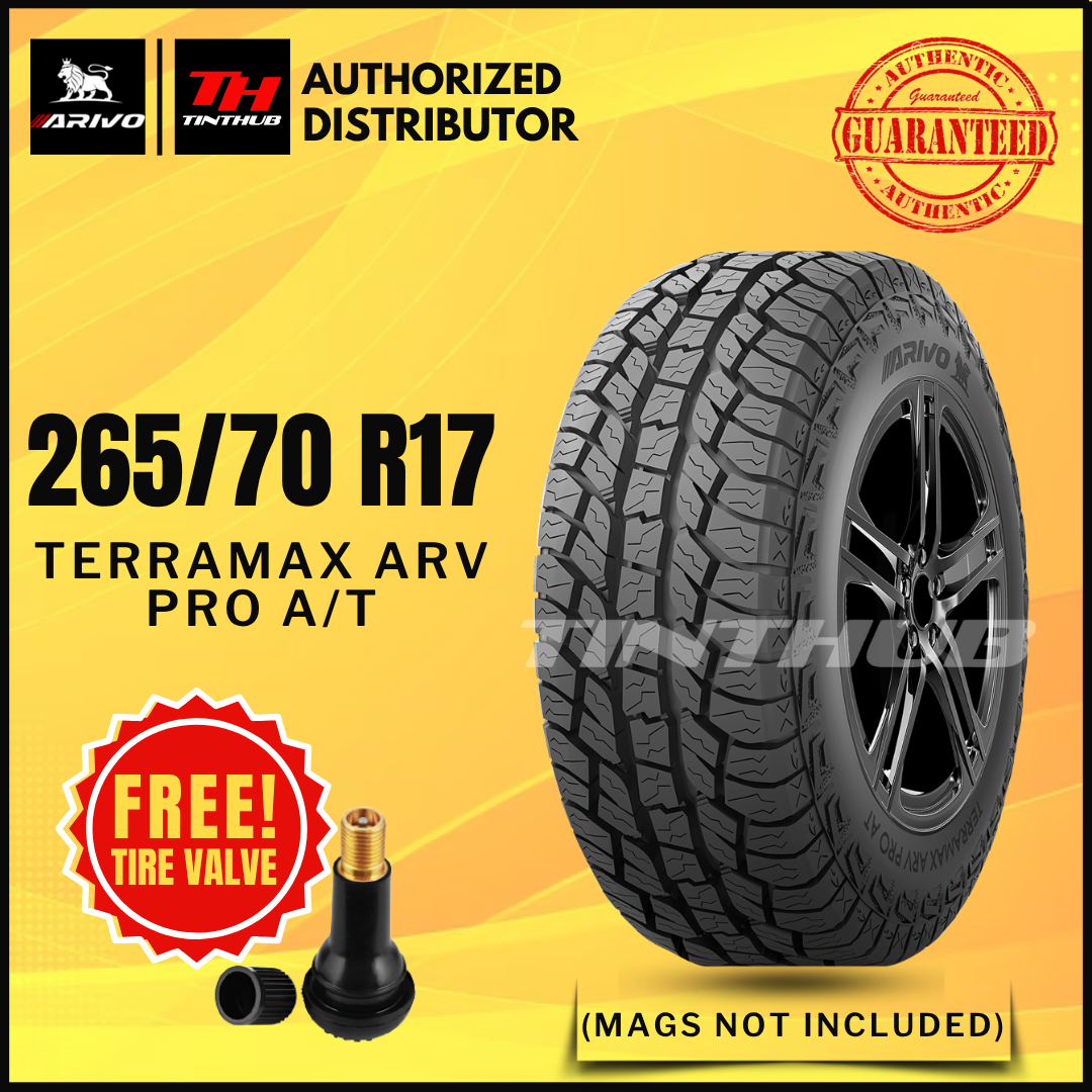 ARIVO 265/70 R17 115S TERRAMAX ARV PRO A/T | Shopee Philippines