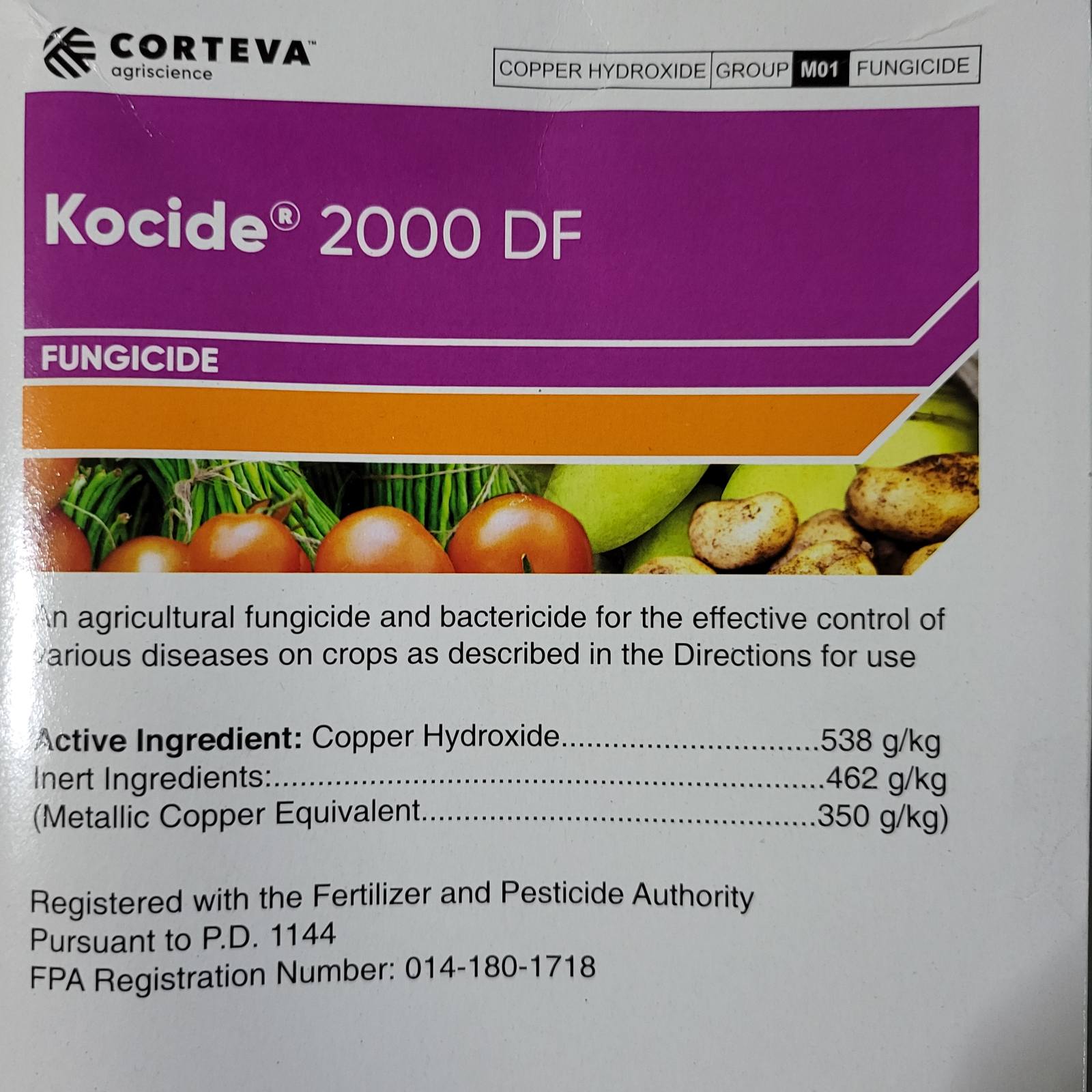 Kocide (1 Kilo) CORTEVA Fungicide/Bactericide Copper Hydroxid | Shopee ...