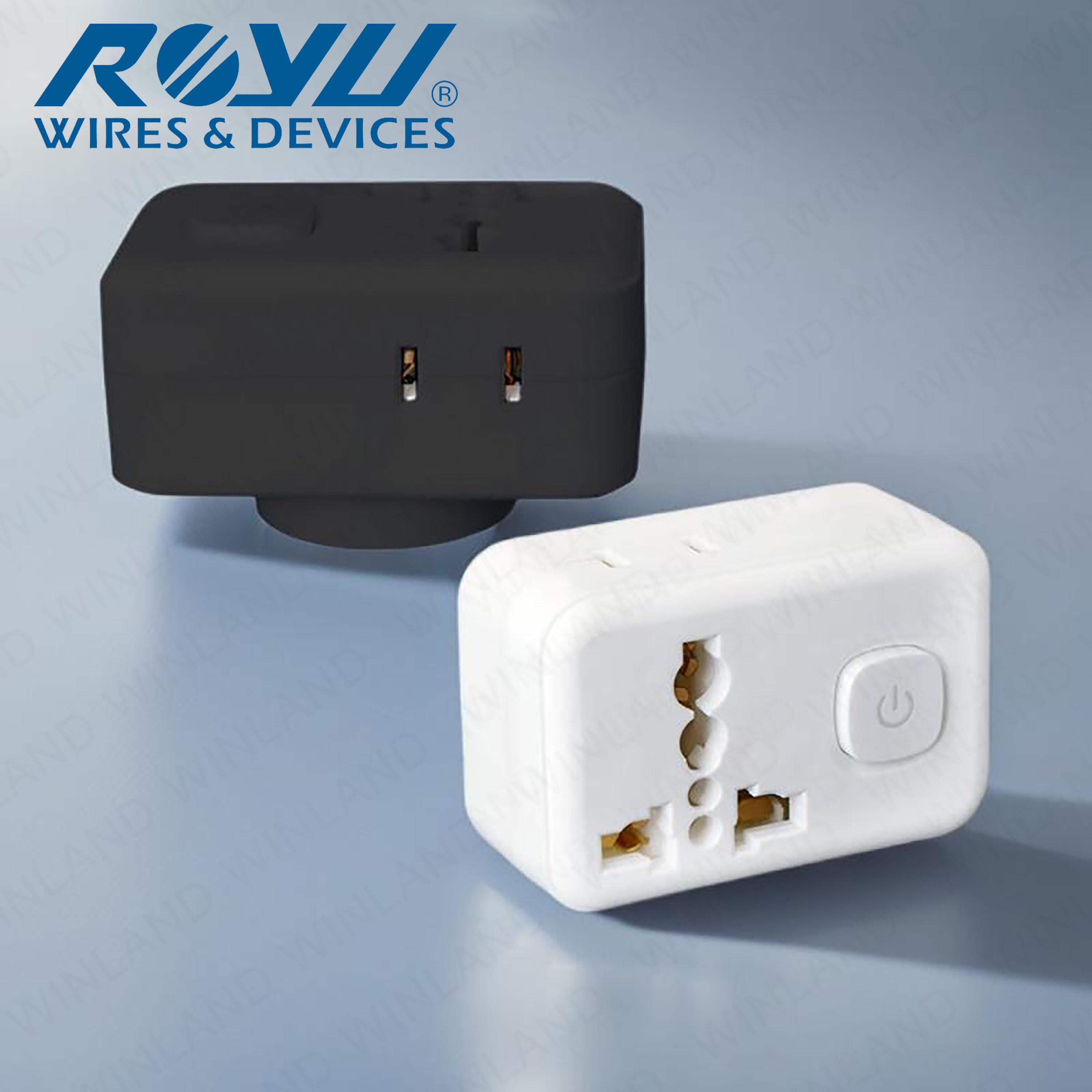 Royu by Winland Universal Adapter (International + Flat Pin Outlets ...