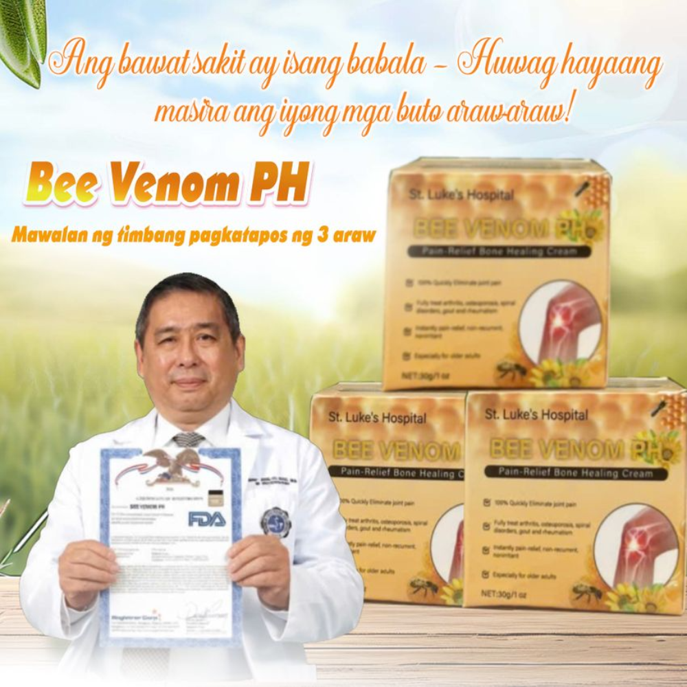 Bee Venom PH Cream 30g, Rapid Relief for Arthritis, Wrist, Knee, and ...