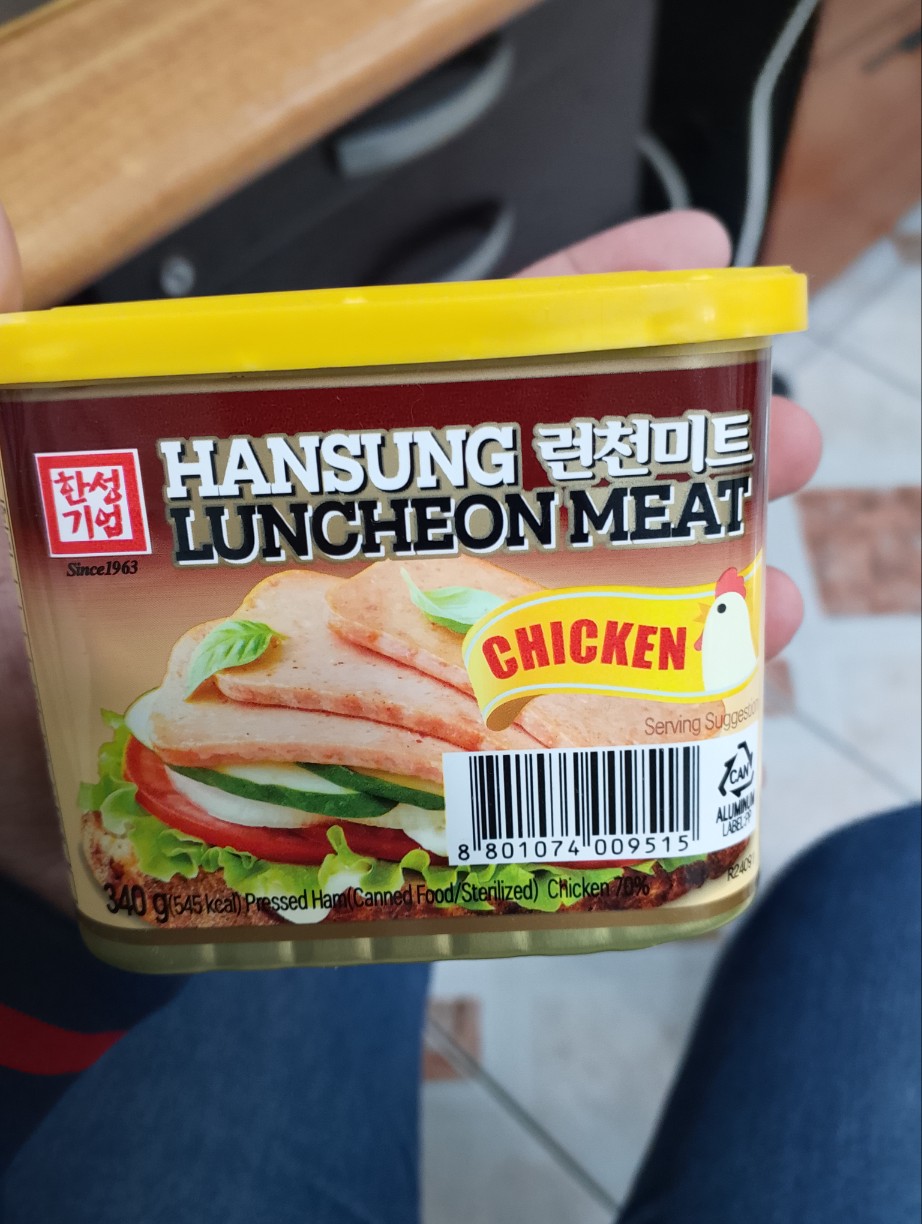 Hansung Lucheon Meat 340g PER CAN (Pork and Chicken Flavor) buy 1 take ...