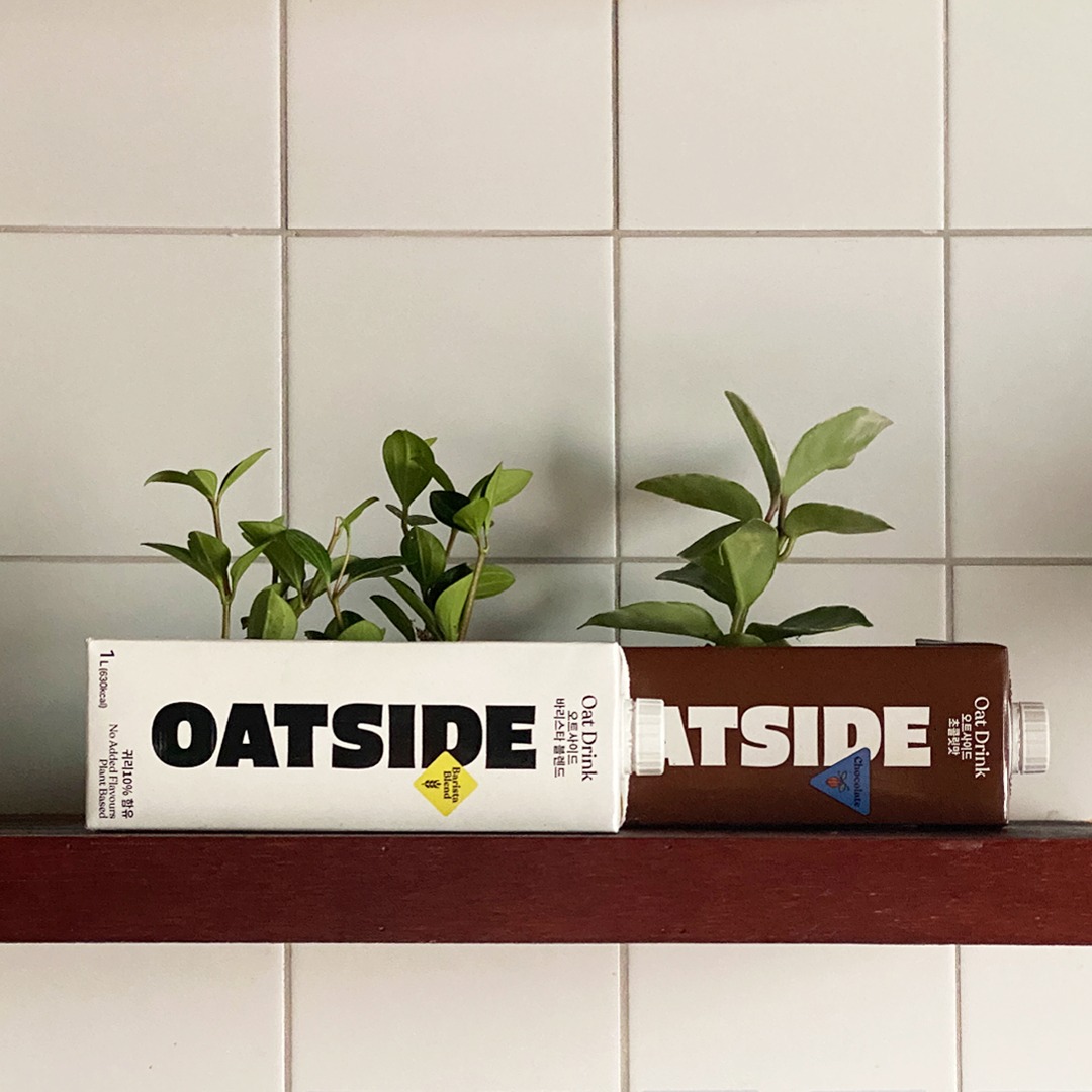 OATSIDE Barista & Chocolate Oat Milk 1L Combo Pack 100% Plant-Based ...