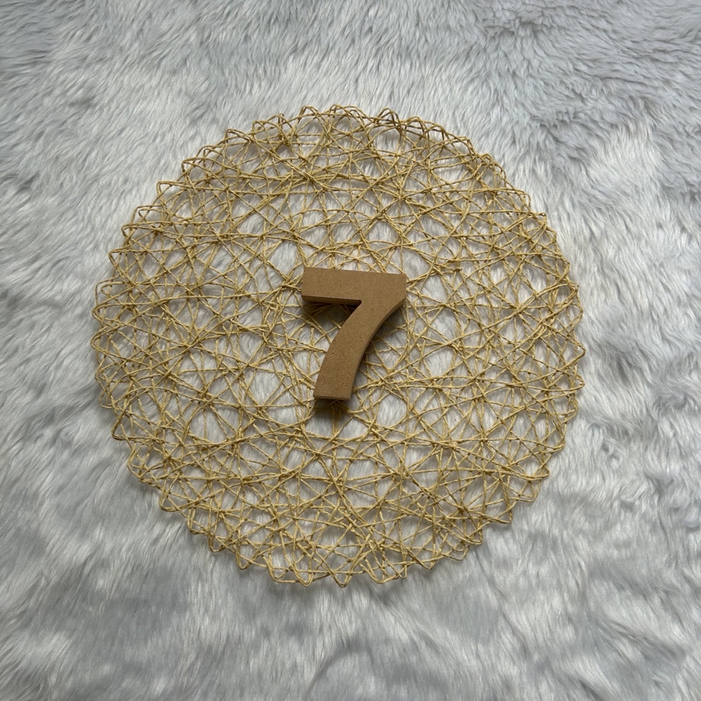 Wall Mount MDF Wooden Numbers 0-9 ( font Arial Black ) 5cm, 10cm, 15cm ...
