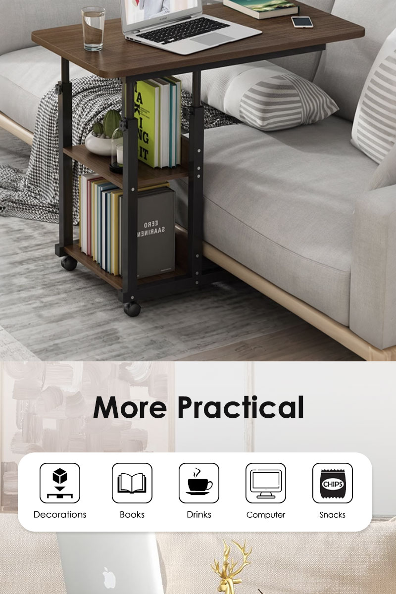 ⚡️COD⚡️Adjustable Table Laptop Table Study Table Standing Bed Side ...