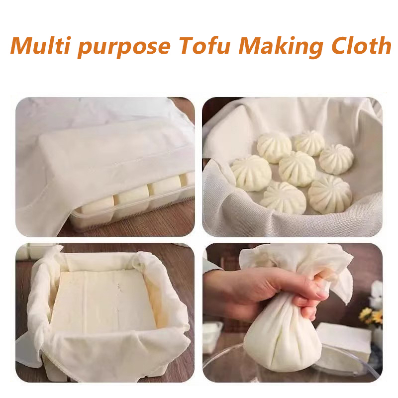 3Pcs Breathable Cheese Cloth Non-stick Steamer Gauze Reusable Cotton ...