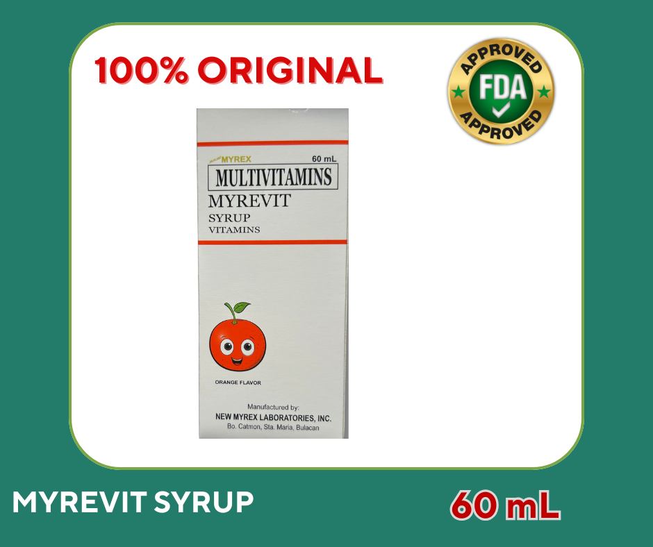 MYREVIT MULTIVITAMINS SYRUP FOR KIDS VITAMINS VIT-C ORANGE FLAVOR ...