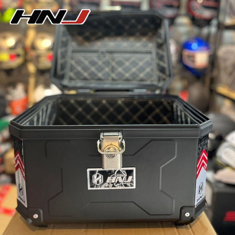 HNJ Top Box Motorcycle Compartment 36/45/58 Liters Alloy/Hard plastic ...