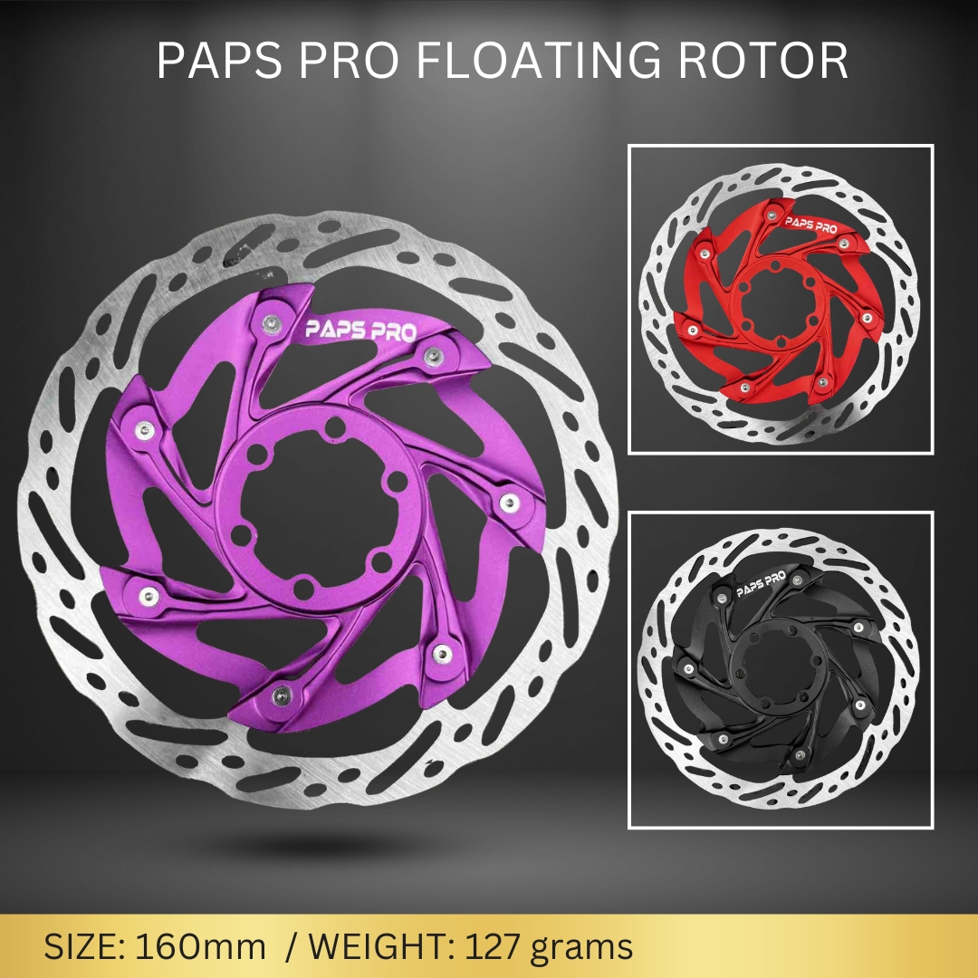 PAPS PRO FLOATING ROTOR 160mm FOR MTB SOLD PER PIECE (ISANG PIRASO ...