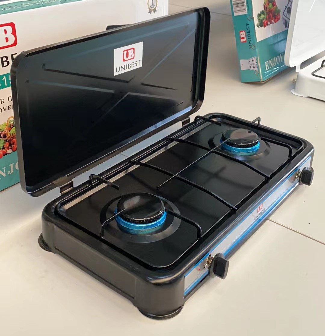 Gas Stove Double Burner Heavy Duty Stove Stainless Steel 2 Burner ...