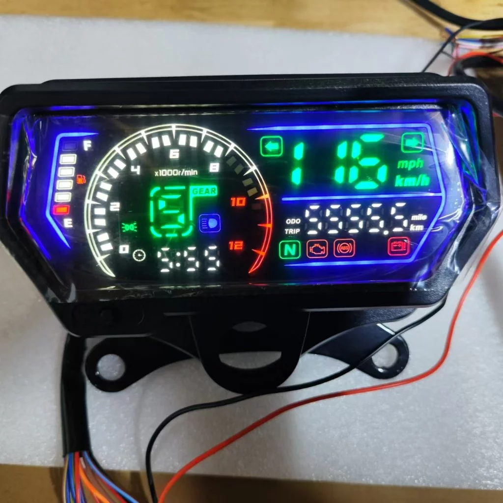 TMX125 motorcycle advanced LED digital instrument cluster suitable for ...