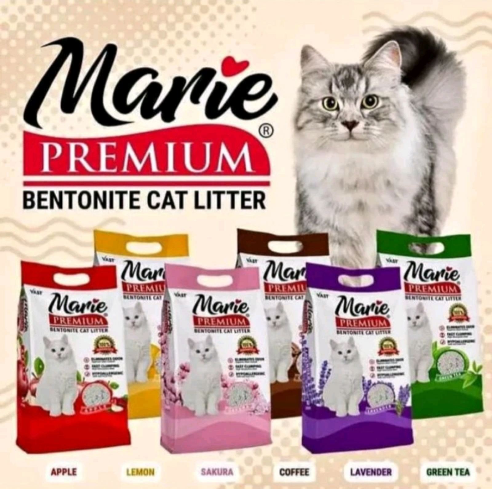 10 Liters Marie Cat Litter Sand Premium Bentonite | Shopee Philippines