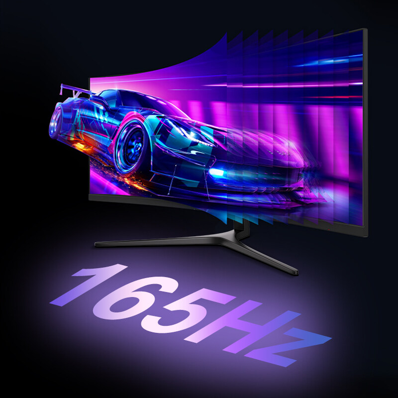 Expose Monitor 24 inch curved 75Hz/165Hz desktop ips computer monitors ...