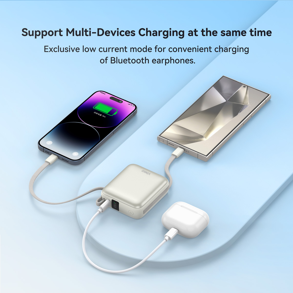 [CCC] VINKO 10000mAh Power Bank 3C Clarified 22.5W Fast Charging Dual ...