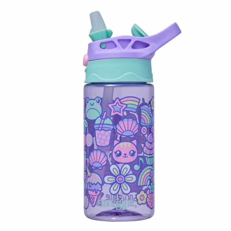 Australian Smiggle Handheld Water Bottle Large Capacity Straw Cup ...