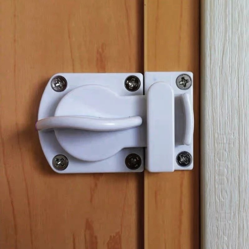 Door lock Folding door latch door buckle anti-theft lock | Shopee ...