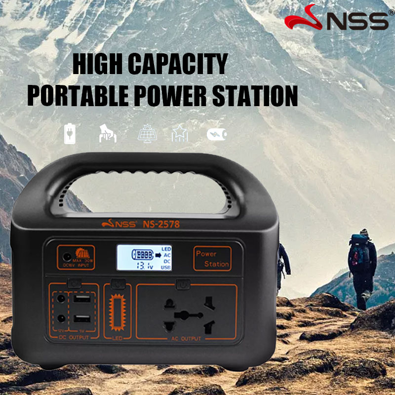 NSS Solar Portable Power Station multi-function Backup Lithium Battery ...