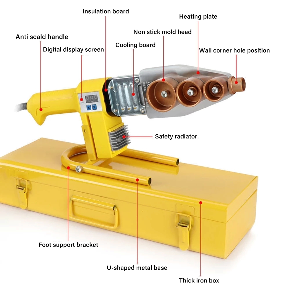 1000W PPR Heater/Fusion Machine-Pipe Welding Machine-Heavy Duty Pipe ...