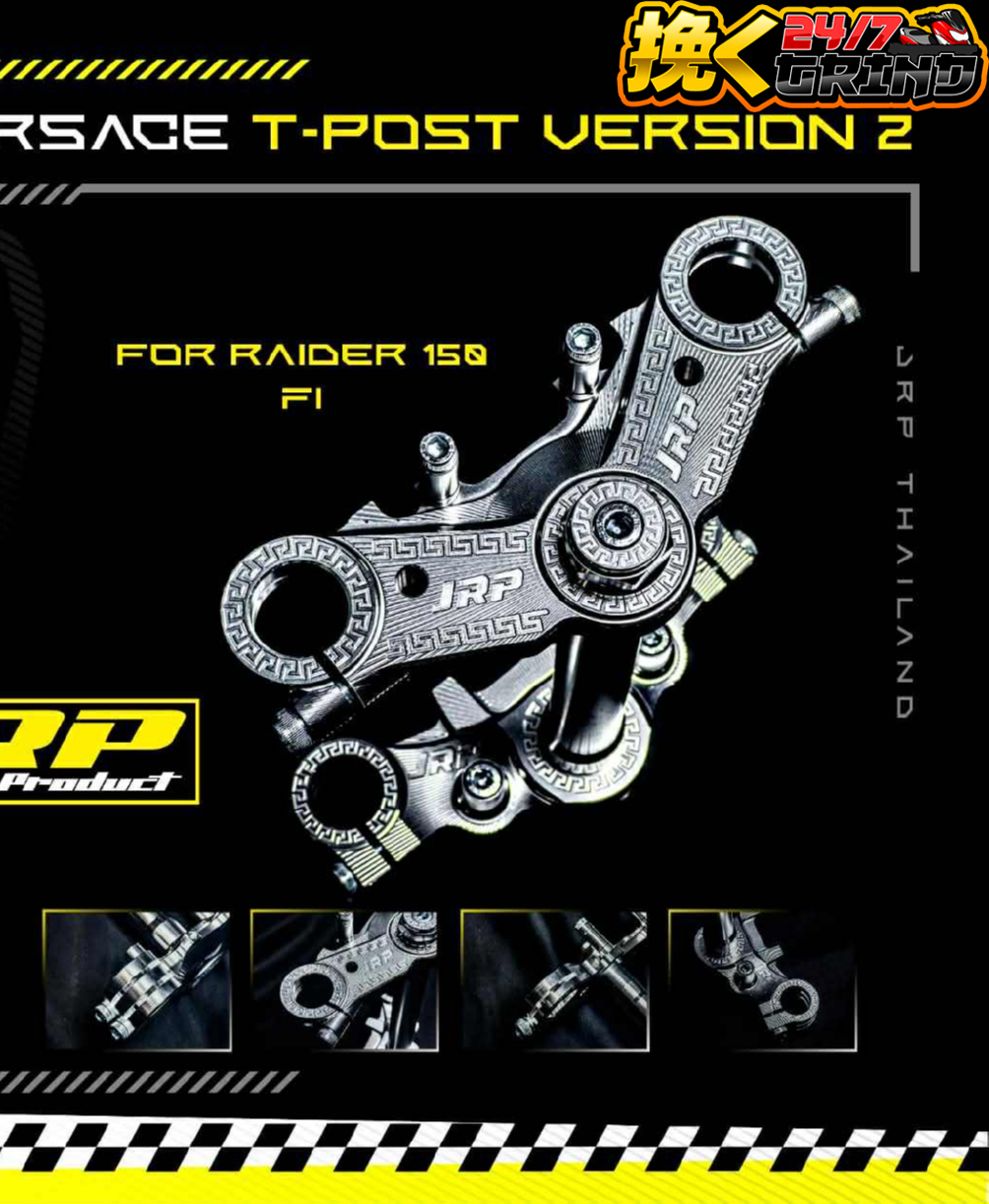 JRP Tpost Raider Carb / Raider Fi ( CNC Ligthen ) | Shopee Philippines