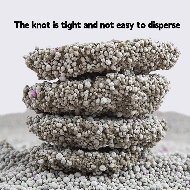 10L/5L Bentonite Cat litter High Absorption Odor Control Clumping Food ...