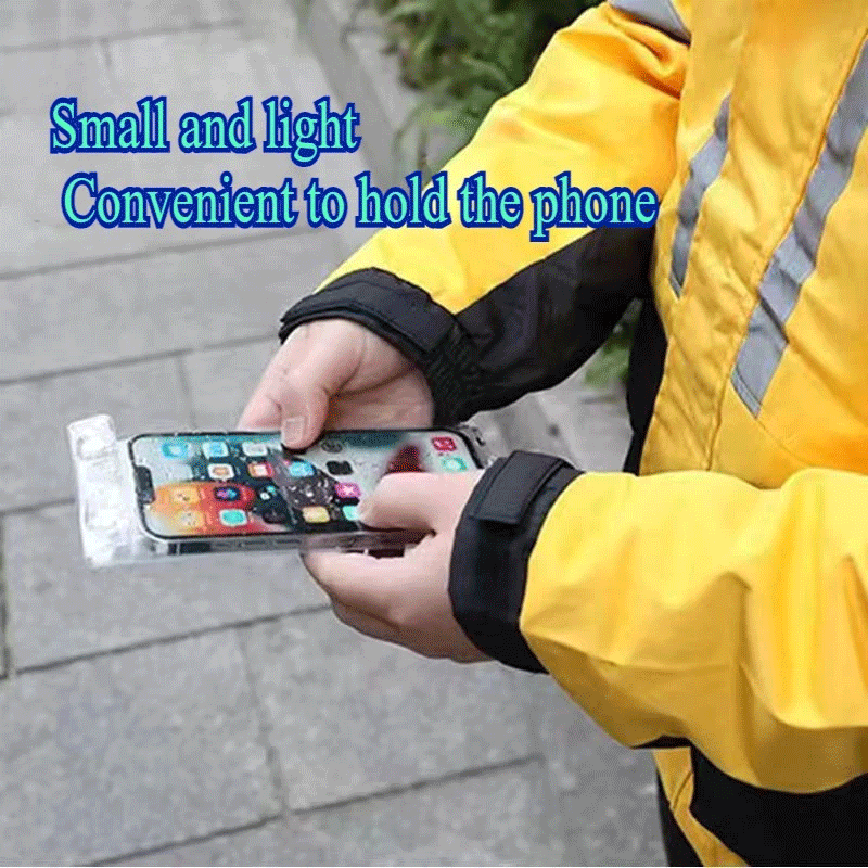Mobile Phone Case Transparent Rechargeable Waterproof Phone Bag ...