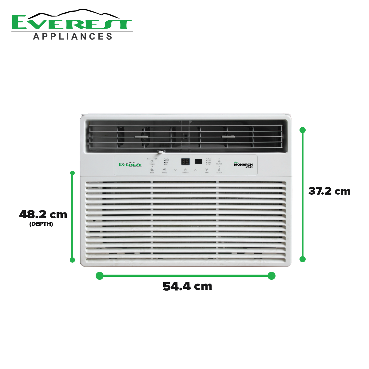 EVEREST 1.5HP Non Inverter Window Type Aircon/ Fast Cooling/ Healthy ...
