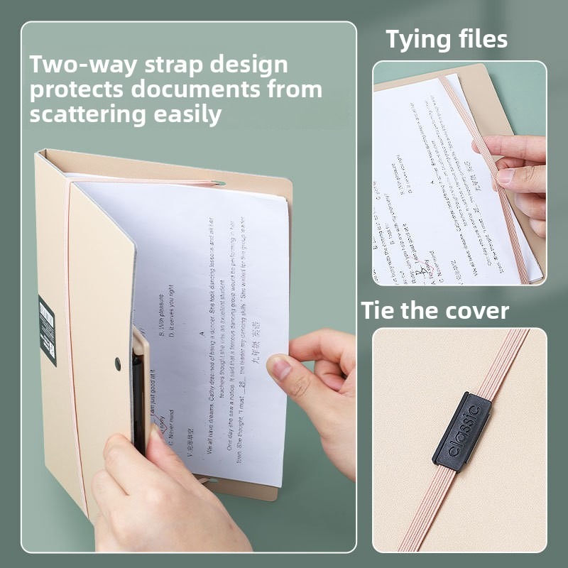 A5 Foldable Folder A4 To A5 Folding Board Folders File Test Paper ...