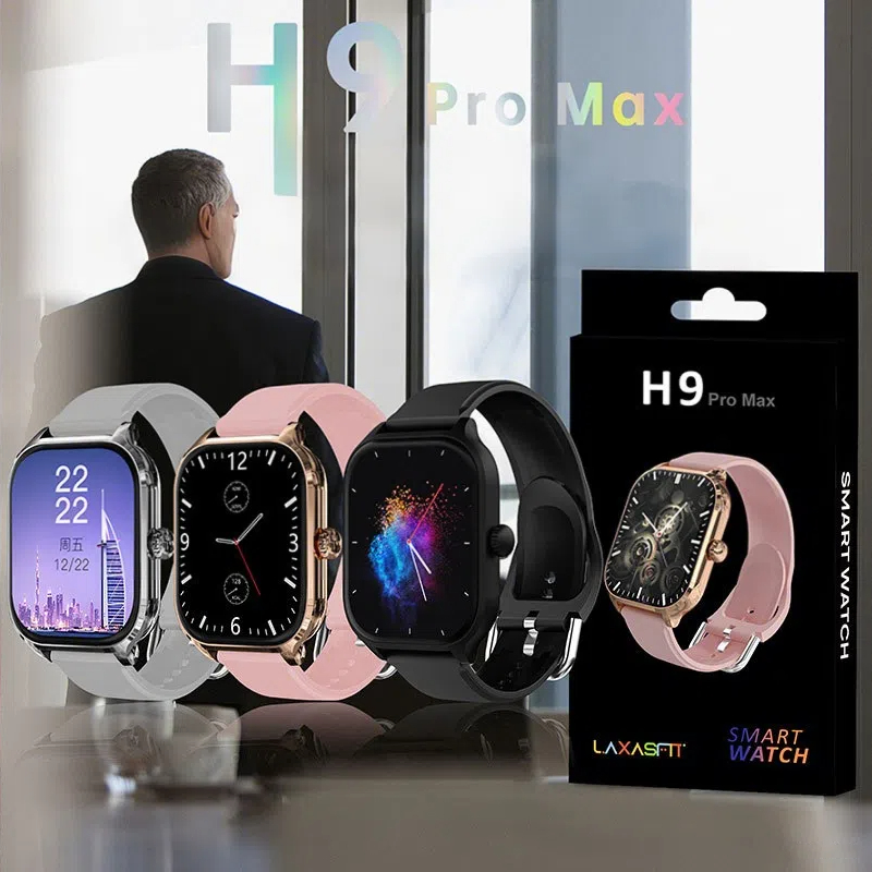 2025 NEW H9 MAX Smart Watch Bluetooth Calling and Health Tracking Men ...