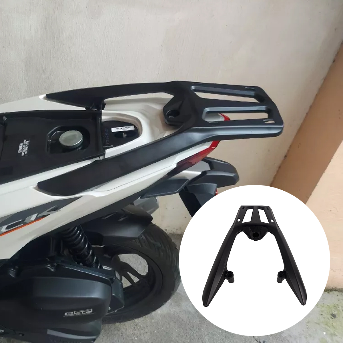 HONDA CLICK V2 V3 RAVEN HRV TOP BOX BRACKET HEAVY DUTY FOR CLICK 125i ...