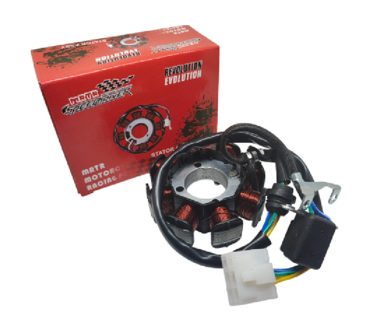 MRTR STATOR COIL ASSY - RUSI /TC 150 (4 WIRE) | Shopee Philippines